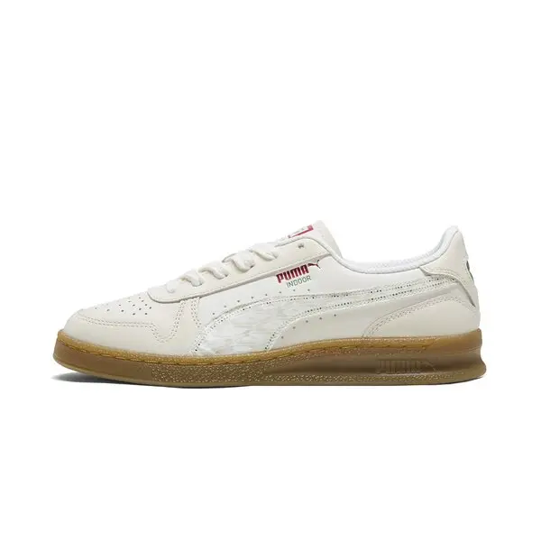PUMA Indoor Sneakers - Warm White-club Red-gum
