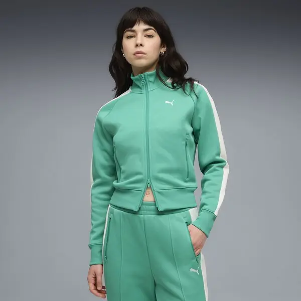 PUMA T7 Short Track Jacket - Green