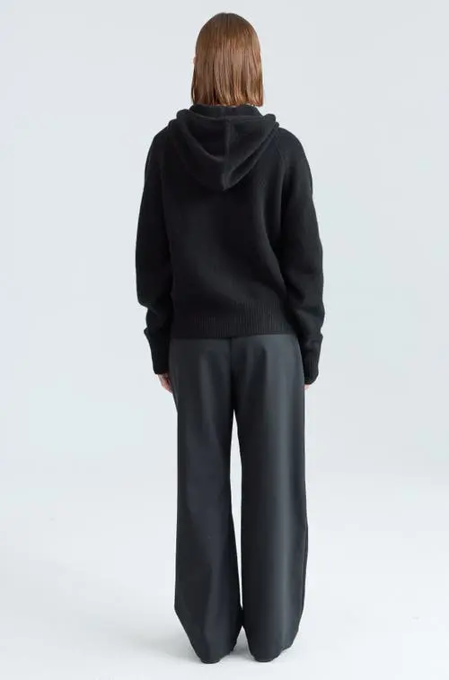 Almina Concept Wool Zip-up Hoodie