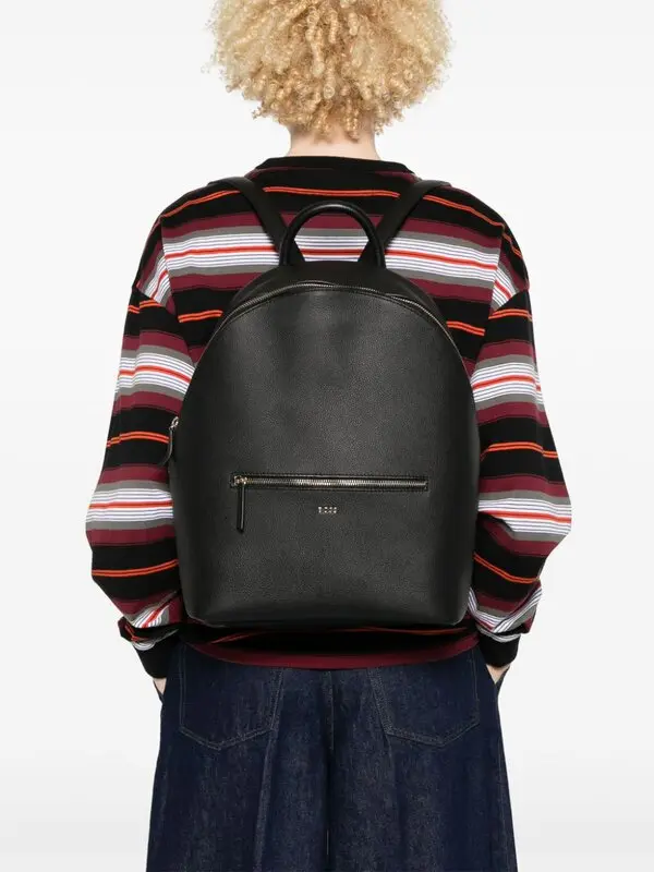 BOSS Leather Backpack