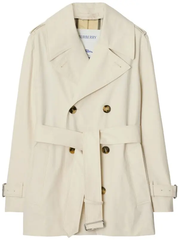 Burberry Double-breasted Trench Coat - Neutrals