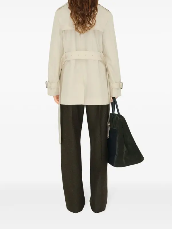 Burberry Double-breasted Trench Coat - Neutrals