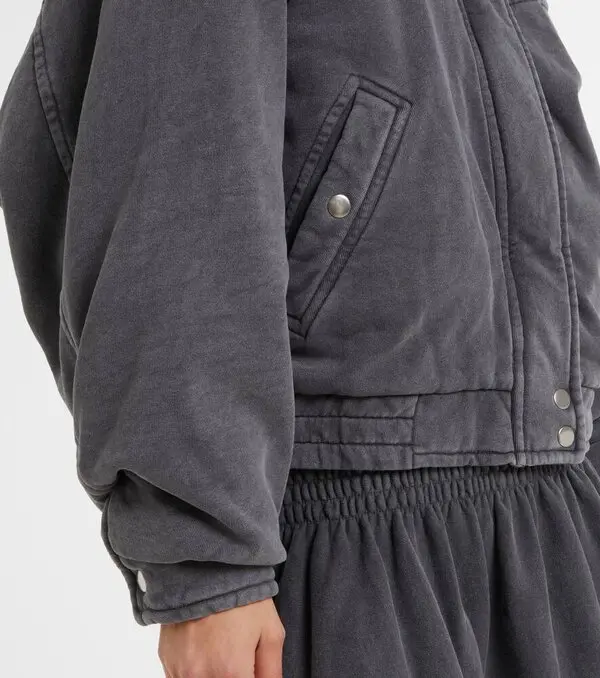 MARANT ETOILE Marant Étoile Yanissa Cotton Jersey Jacket