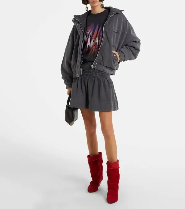 MARANT ETOILE Marant Étoile Yanissa Cotton Jersey Jacket