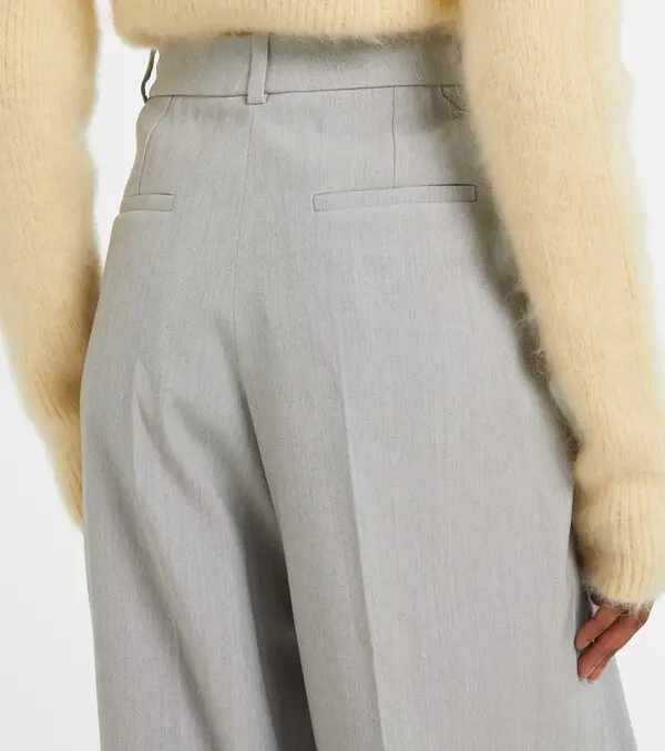 Jacquemus Curzio Mid-rise Wide-leg Pants