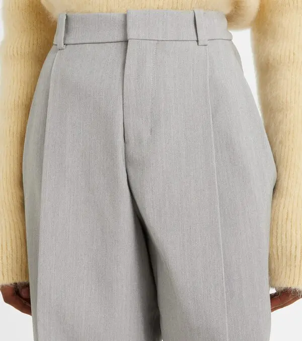 Jacquemus Curzio Mid-rise Wide-leg Pants