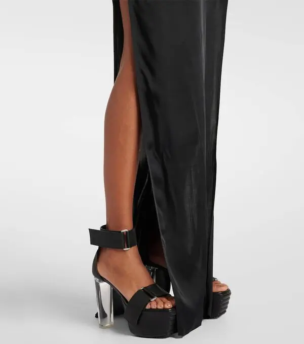 Rick Owens Athena One-shoulder Maxi Dress