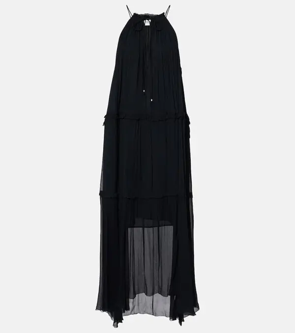 MARANT ETOILE Alita Chiffon Midi Dress
