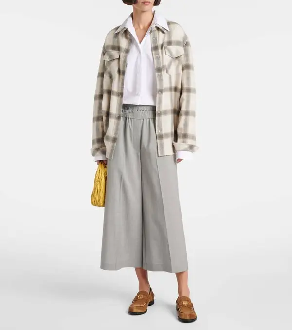 GOD'S TRUE CASHMERE Moon Plaid Shirt - Multicoloured