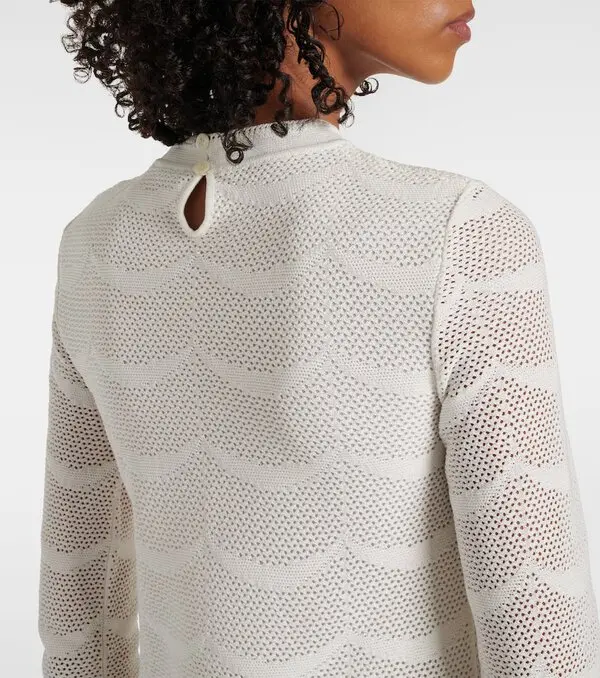 TOM FORD Knitted Scalloped Mini Dress