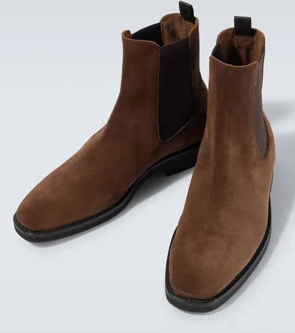 TOM FORD Suede Chelsea Boots