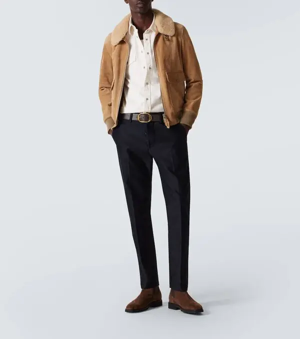 TOM FORD Suede Chelsea Boots