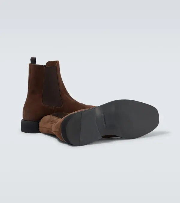 TOM FORD Suede Chelsea Boots