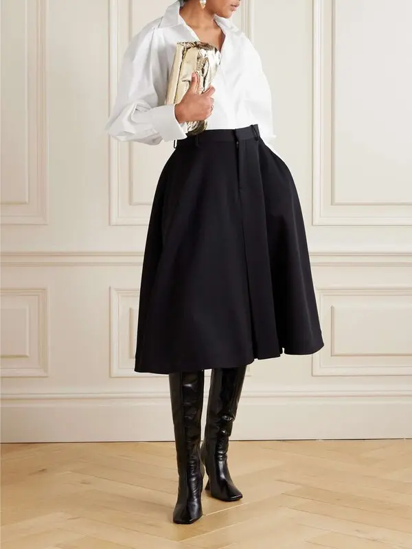 Carolina Herrera - Carolina Herrera Cotton-Blend Poplin Shirt