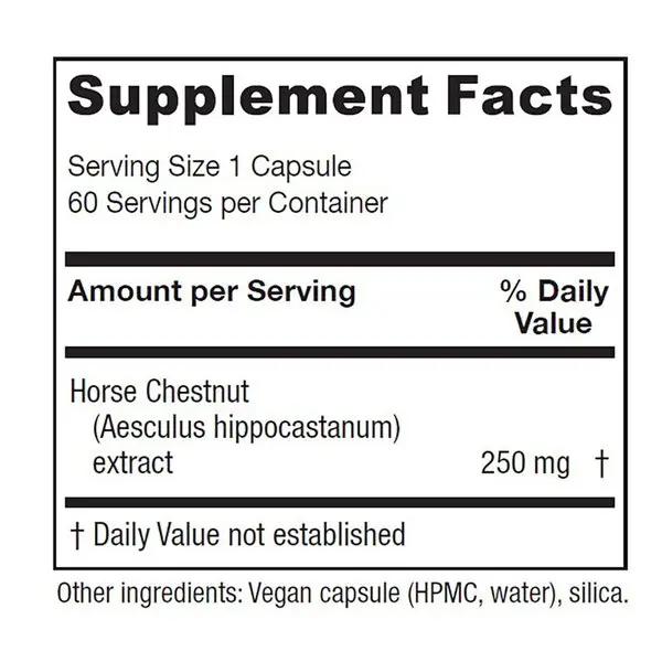 VITANICA Horse Chestnut 60 Capsules
