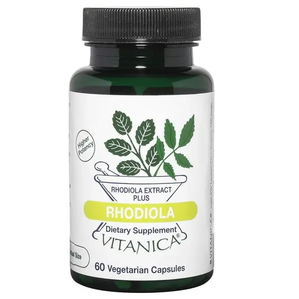 VITANICA Rhodiola Extract Plus 60 Capsules - One-color