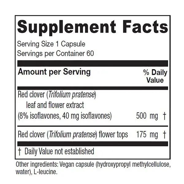 VITANICA Red Clover 60 Capsules