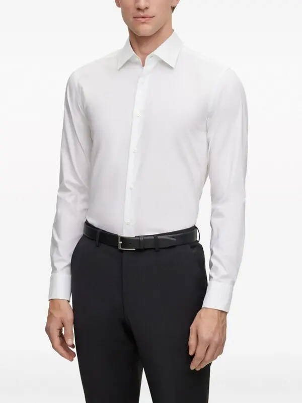 BOSS Long-sleeve Poplin Shirt
