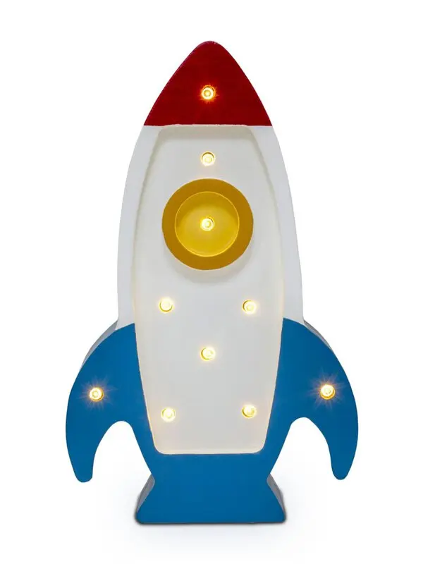 LITTLE LIGHTS Mini Space Rocket Lamp