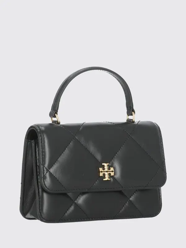 Tory Burch Quilted Flap Mini Bag - Black