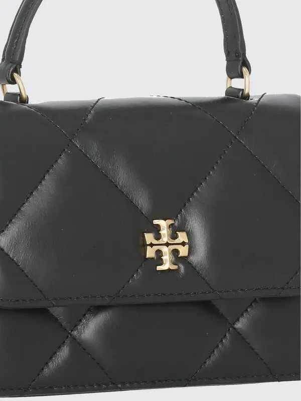 Tory Burch Quilted Flap Mini Bag - Black