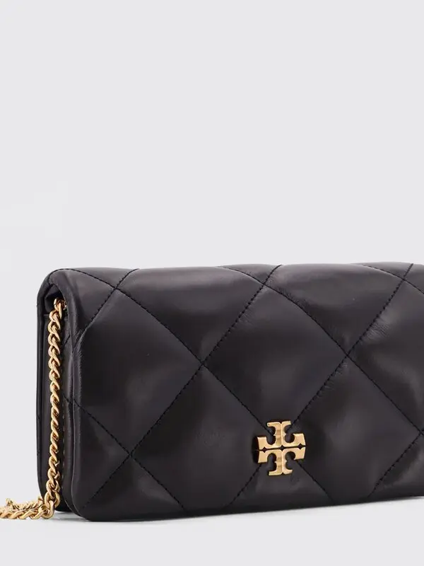 Tory Burch Quilted Leather Mini Bag - Black