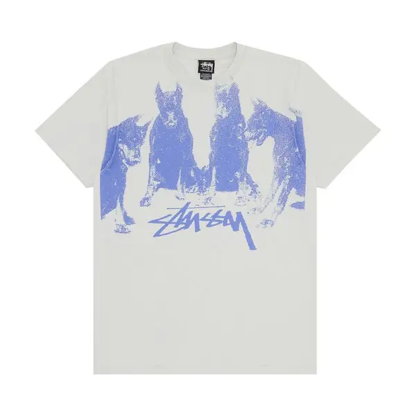 StÜssy Dobermans Tee 'fog