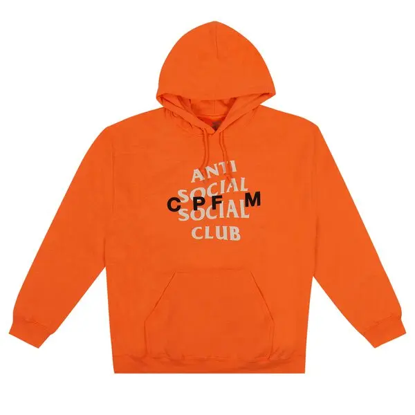 ANTI SOCIAL SOCIAL CLUB X Cactus Plant Flea Market Hoodie - Orange