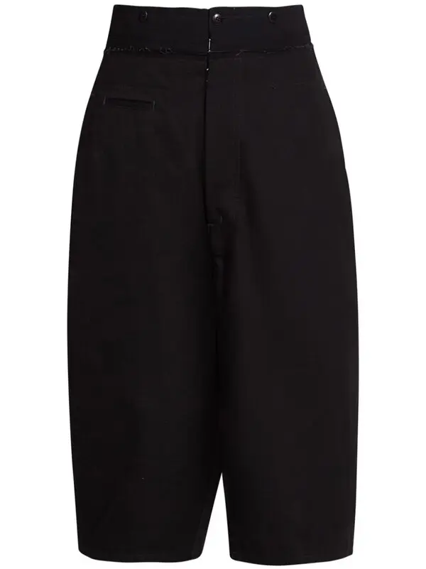 MAISON MARGIELA Raw-edge Drop-crotch Shorts