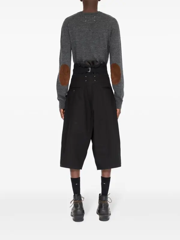 MAISON MARGIELA Raw-edge Drop-crotch Shorts