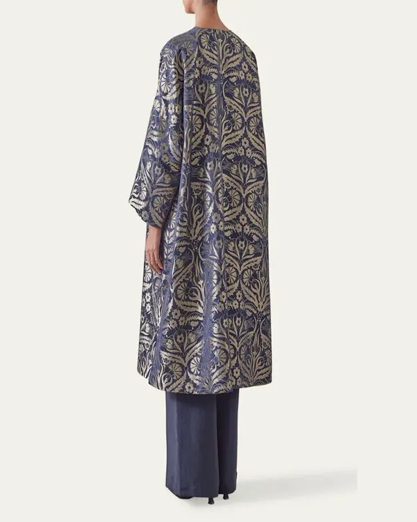 Eskandar Round-neck Reversible Jacket