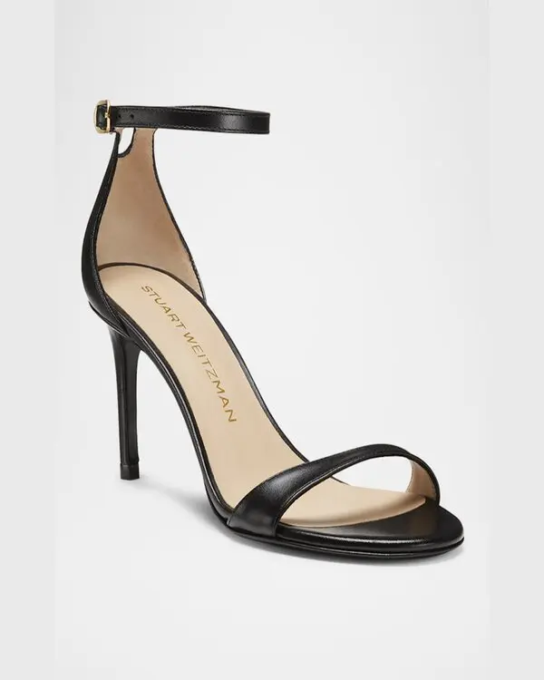 STUART WEITZMAN Nudist Ankle-strap Sandals - Macchiato
