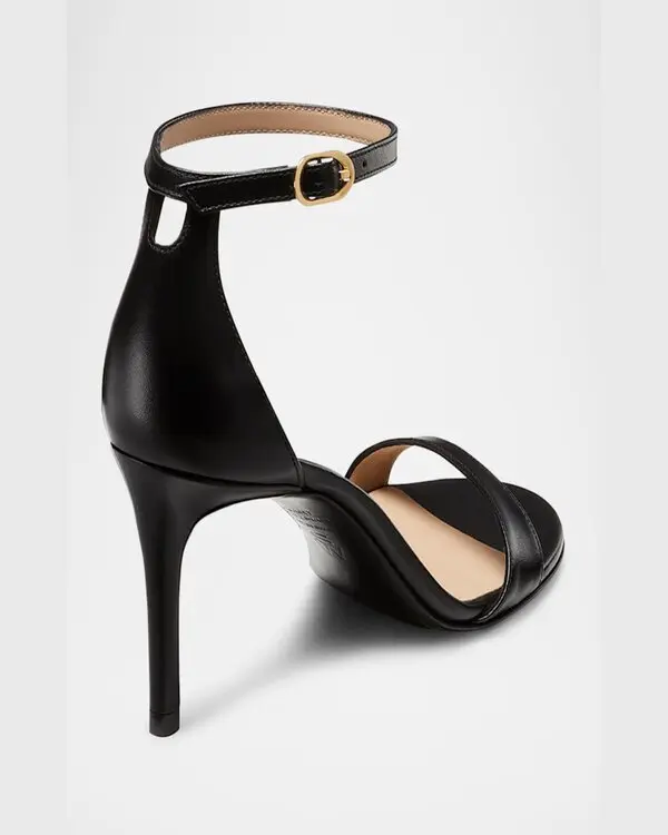 STUART WEITZMAN Nudist Ankle-strap Sandals - Macchiato