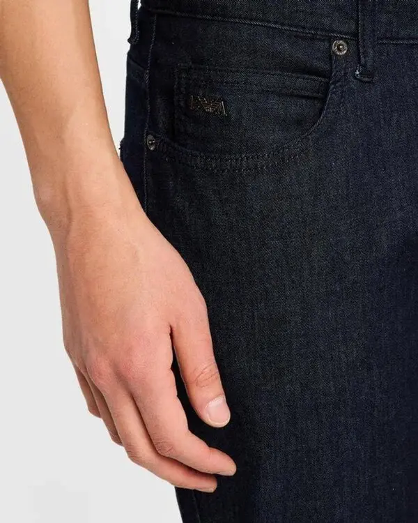 Emporio Armani Five-pocket Straight Leg Pants