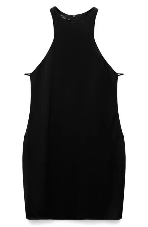 Mango Sleeveless Racerback Dress