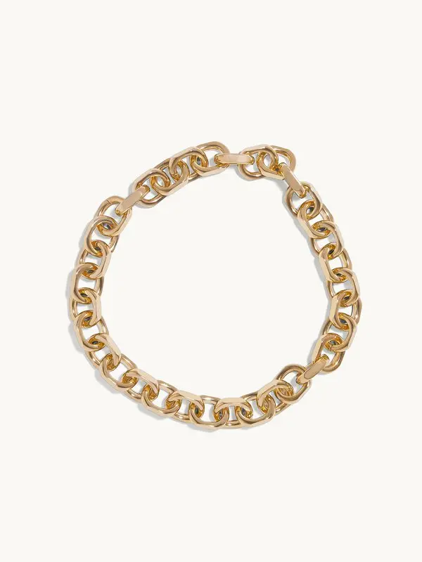 JENNIFER FISHER City Link Necklace - Yellow Gold