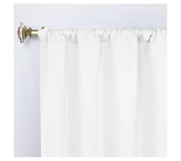 SUPERIOR Solid Room Darkening Curtains Set, 36x 84