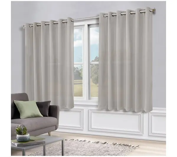 SUPERIOR Solid Room Darkening Curtains Set 70x6 3