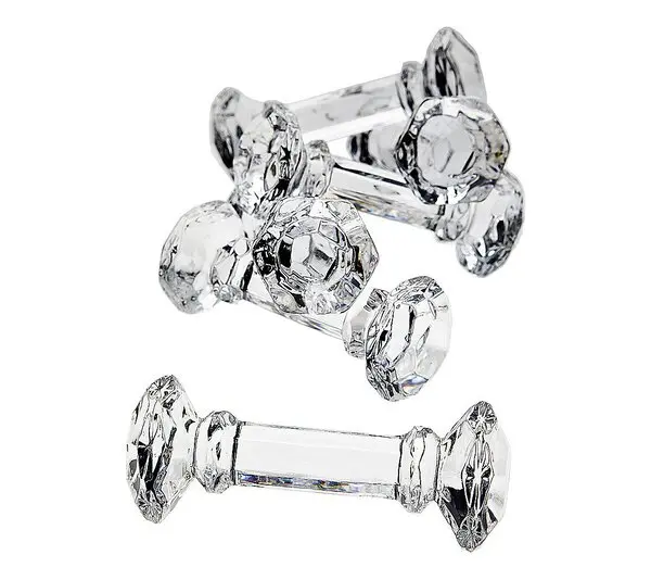 GODINGER Crystal Dumbbell Knife Rests, Set Of 6 - One-color