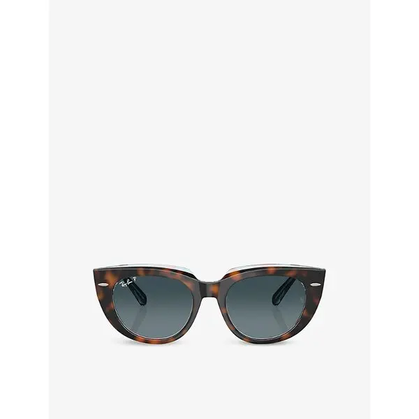 Ray-ban Doreen Square-frame Sunglasses - Brown