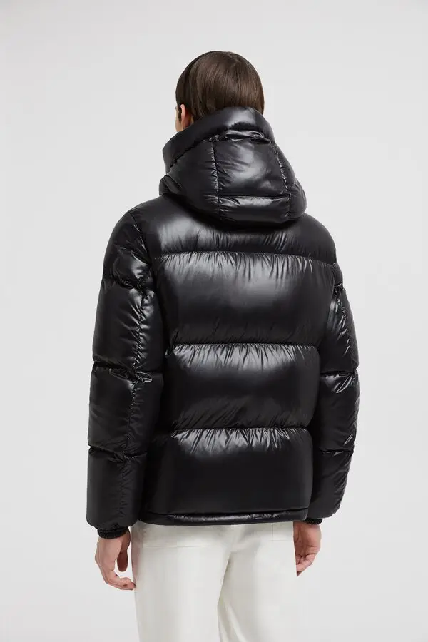 Moncler Montbeliard Short Down Jacket - Black | Editorialist