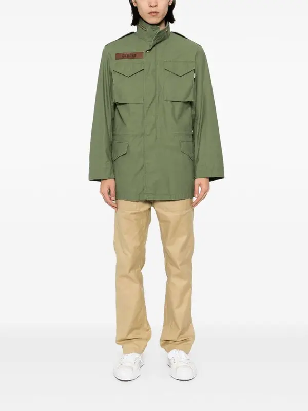 PEACE AND AFTER Cotton Military Jacket