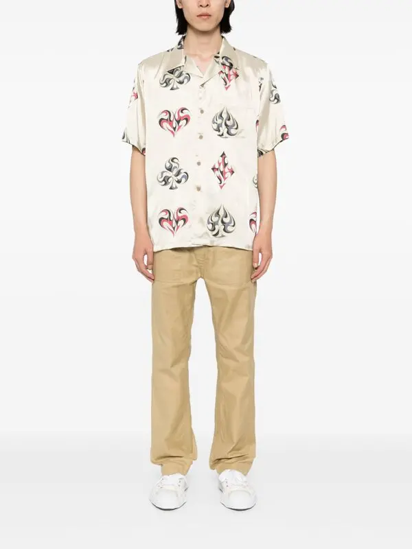 PEACE AND AFTER X Tetsuya Nakamura Playing Cards Shirt