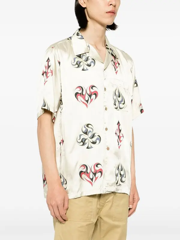 PEACE AND AFTER X Tetsuya Nakamura Playing Cards Shirt