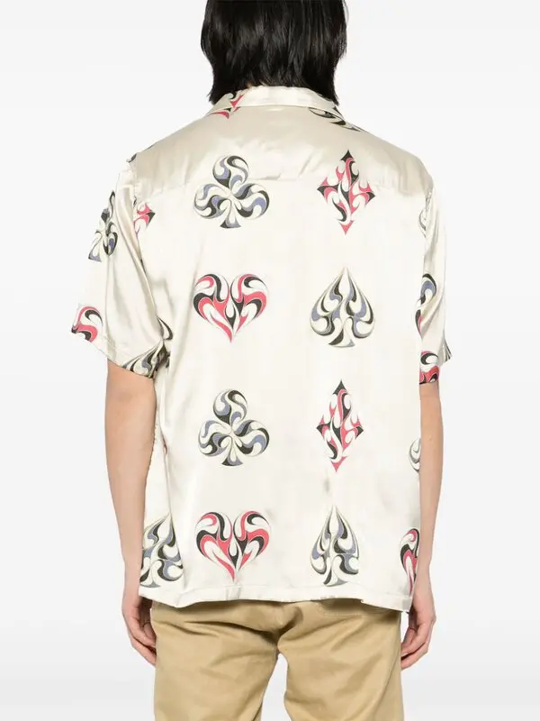 PEACE AND AFTER X Tetsuya Nakamura Playing Cards Shirt