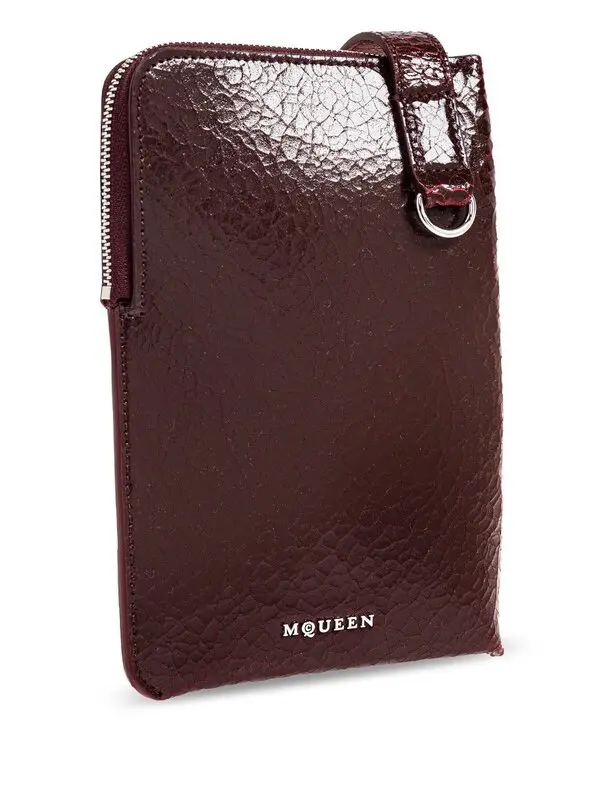 Alexander McQueen Logo-lettering Phone Pouch