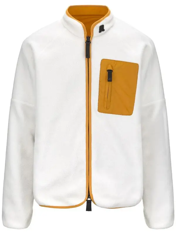 K-WAY Bessans Zip-up Jacket - Yellow