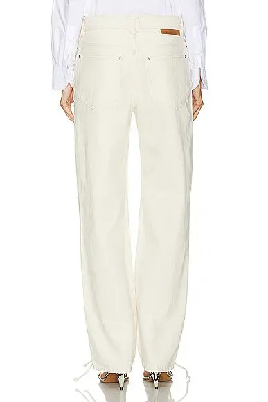 Stella McCartney Lacing Straight Leg Jeans