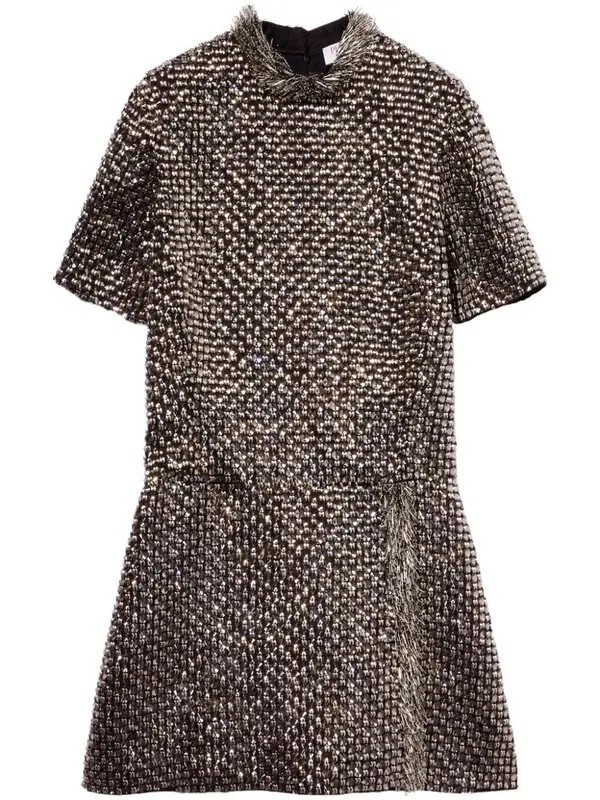Emilio Pucci Bead-embellished Minidress