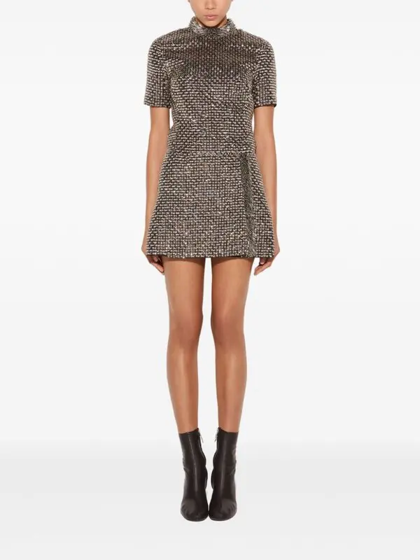 Emilio Pucci Bead-embellished Minidress